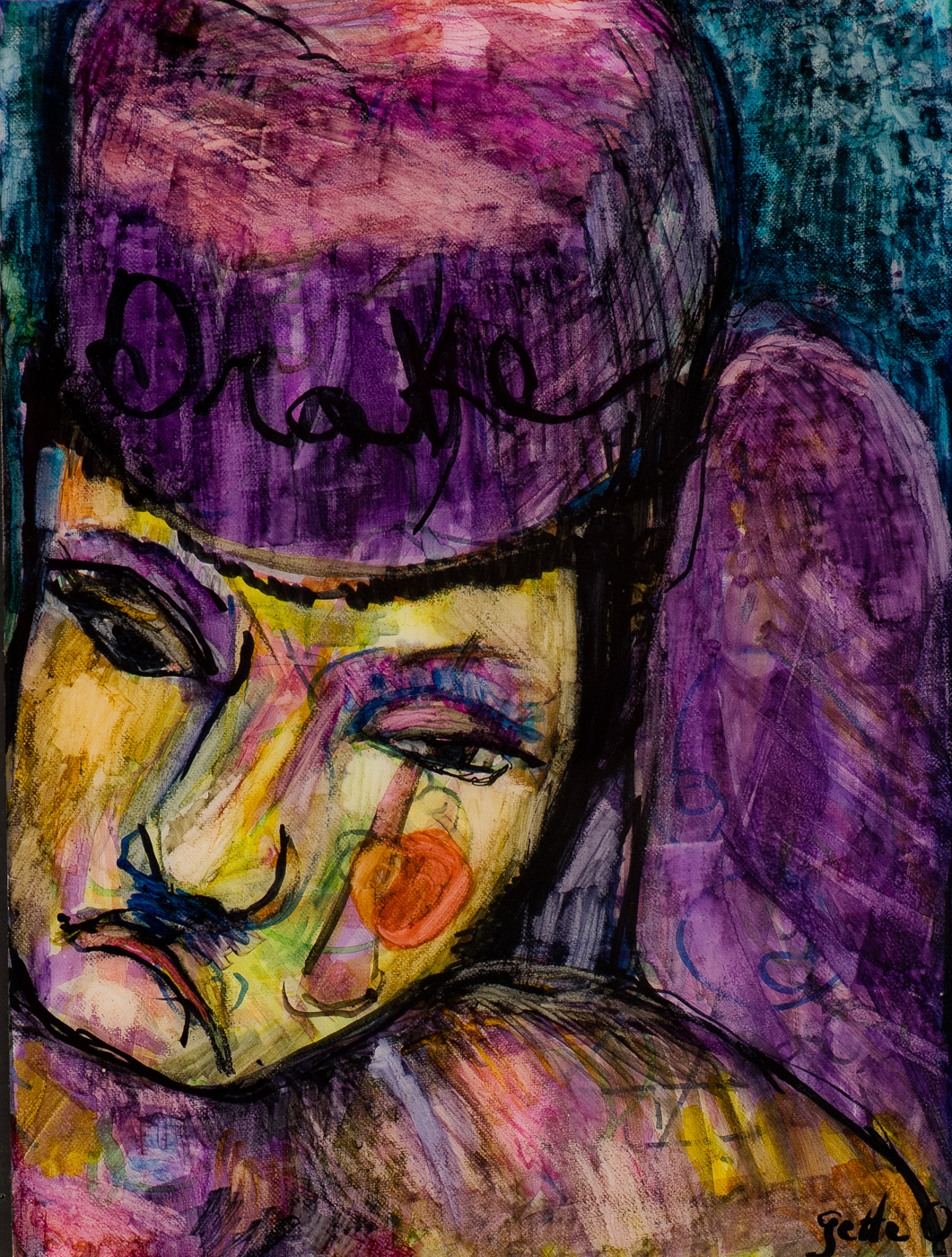 Drawing / Works on Clayboard – Gette