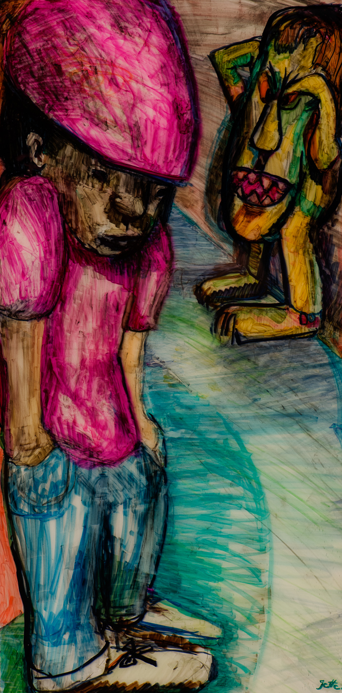 Drawing / Works on Clayboard – Gette